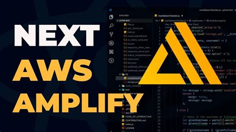 Crea Aplicacion En Tiempo Record Con Nextjs Y Aws Amplify Gen2 Youtube