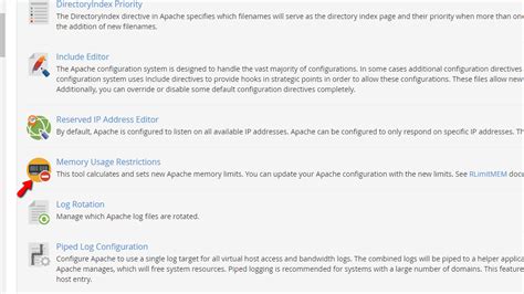 Using The Apache Configuration Feature In Whm Hostarmada