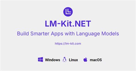 C AI Libraries Add Generative AI To NET Apps LM Kit