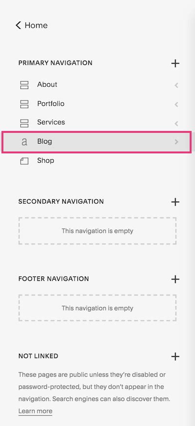 How To Add A Sidebar To Your Squarespace Blog In Brine Lauren Taylar