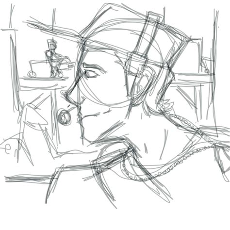 Scout Sketch By Blueanish On Deviantart