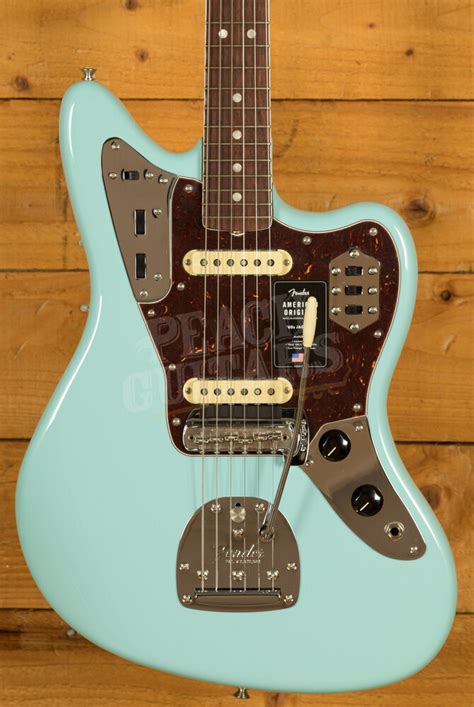 Fender American Original 60s Jaguar Rosewood Daphne Blue