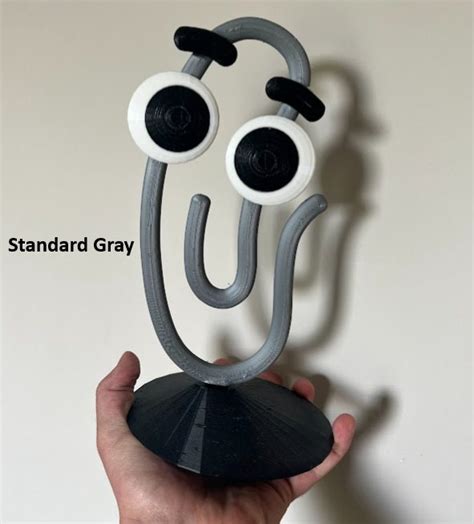 3d Printed Microsoft Clippy Etsy