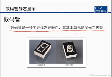 数码管静态显示（一） csdn博客