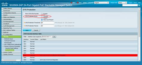 Network Dropout And Syn Flood Attack Error Cisco Community