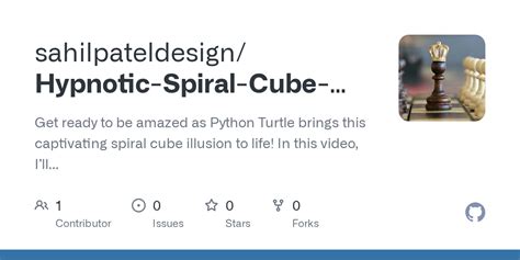 Github Sahilpateldesignhypnotic Spiral Cube Illusion Python Turtle Graphics Tutorial Get