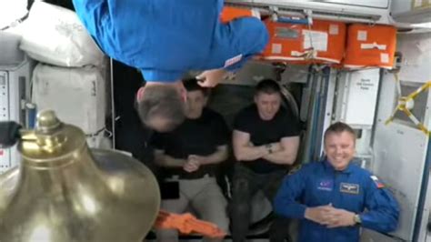 Stuck NASA astronauts welcome SpaceX capsule that’ll bring them home ...