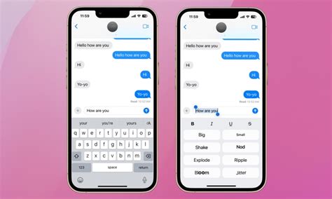 How To Animate Text Messages In Ios 18