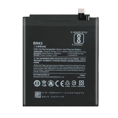 Redmi Note 4 Orjinal Batarya BN43 4100mAh