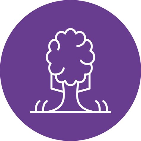 Tree Line Circle Multicolor 9863784 Vector Art At Vecteezy