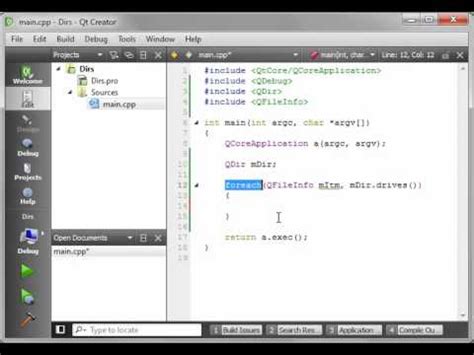 C Qt 11 QDir YouTube