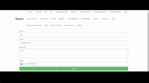 How To Add Sms Alert In Elementor Forms With Otp Vatification Codewatchers