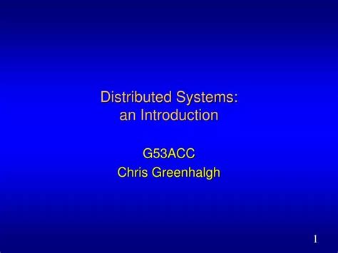 PPT Distributed Systems An Introduction PowerPoint Presentation Free Download ID 6681689