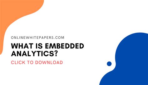 Embedded Analytics A Comprehensive Guide Techfunnel
