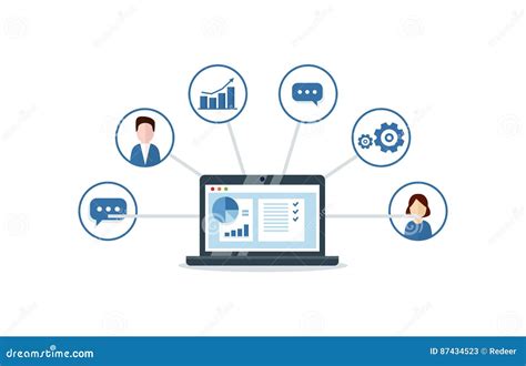 Crm Cartoons Illustrations Vector Stock Images 10065 Pictures To