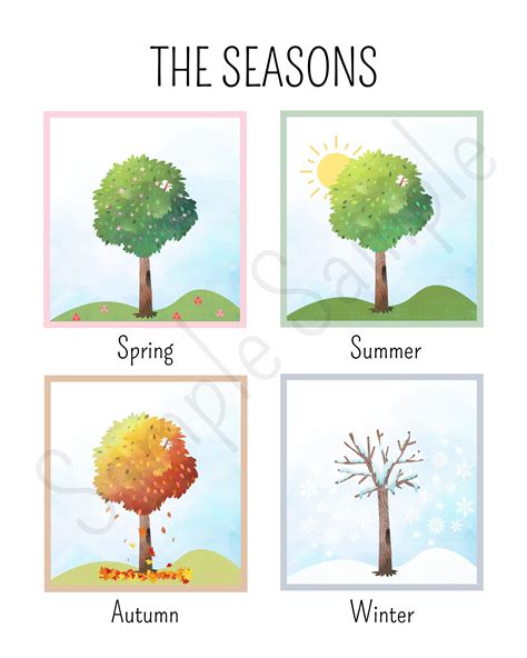 Seasons Chart