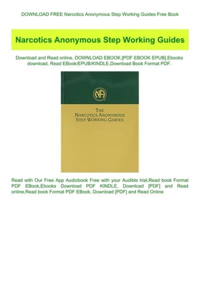 Download Free Narcotics Anonymous Step Working Guides Free Book