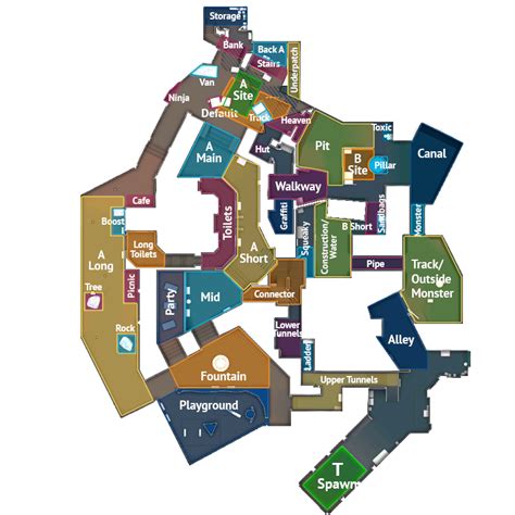 All Csgo Callouts Detailed Map Overviews