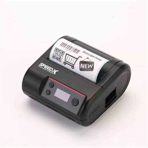SPEED-X SP-L610BT PORTABLE THERMAL PRINTER LABEL & RECEIPT 2 IN 1 80MM WITH USB+BLUETOOTH ...