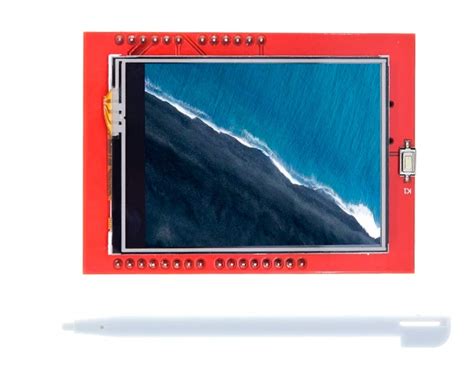 Pantalla Color Tft Touch 2 4 Lcd Shield Compatible Arduino Uno Rantec Electronics