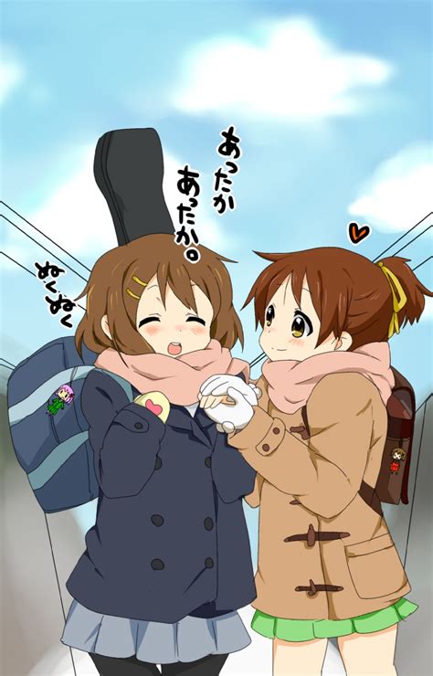 Hirasawa Yui And Hirasawa Ui K On Drawn By Pun Danbooru