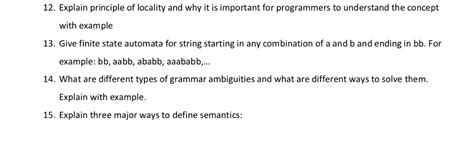solved 11 given following grammar parse the logical
