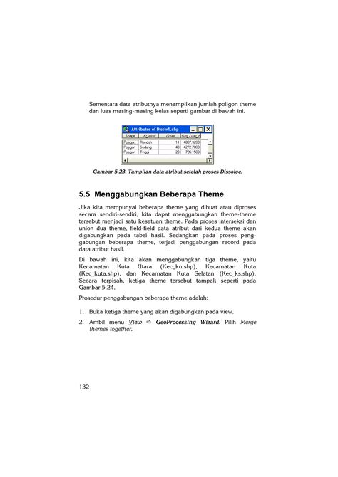 Bs Menganalisis Data Spasial Dg Arc View Gis 3 3 Untuk Pemula Pdf