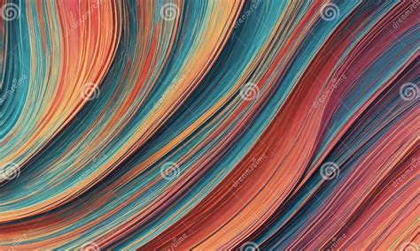 vibrant abstract pattern overlapping curved lines in various shades