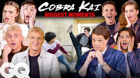 Watch ‘cobra Kai Cast Break Down The Shows Biggest Moments Biggest