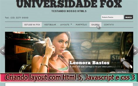 Programador Web Aula 07 Criando Layout Com Html5 Javascript E Css3 Rbtech Developer