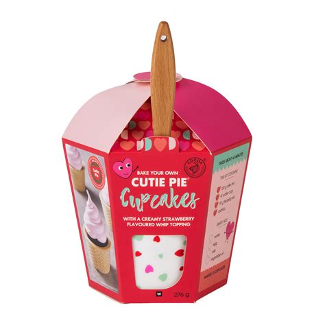 Valentines Day Bake Your Own Cutie Pie Cupcakes 276 G Za