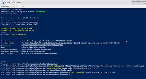 Making Microsoft Azure Act Like Azure Stack Using Azure Policies And The Cloud Shell Pixel Robots