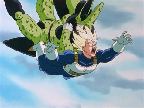 Super Vegeta Vs Perfect Cell