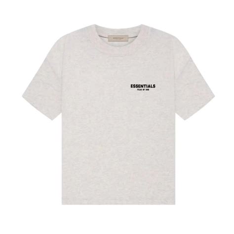 Essentials T Shirt Ss22 Light Oatmeal Crep Shop