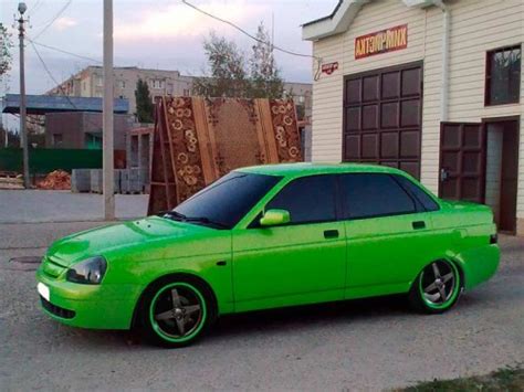 Создать мем "Lada Priora green (Lada Priora green, лада приора, lada ...