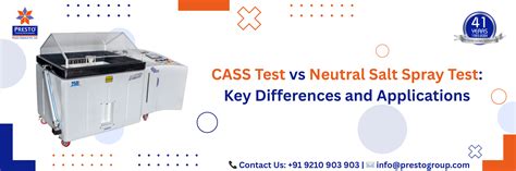 Cass Test Vs Neutral Salt Spray Test Key Differences And Applications