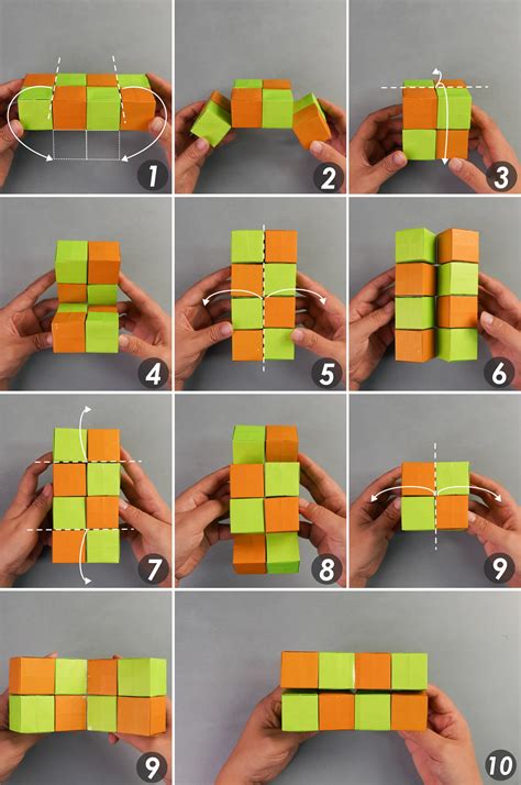 How To Make An Origami Infinity Cube Origami Ok