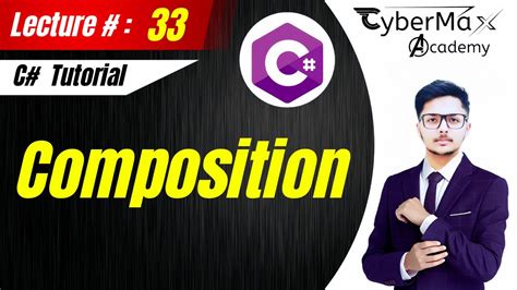Lec 33 Composition With Example Objectorientedprogramming C Youtube