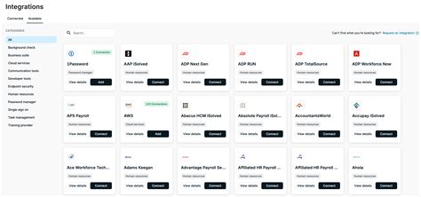Managing Your Integration Connections Secureframe Help Center