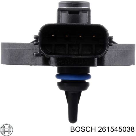 261545038 Bosch Sensor De Presión De Combustible