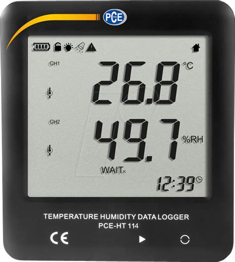 Pce Ht 114 Pce Ht 114 Temperature Humidity Logger At Reichelt Elektronik