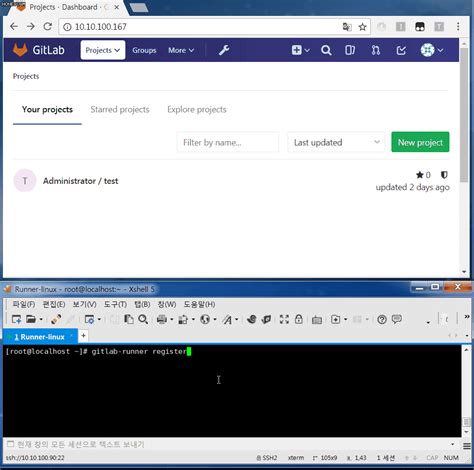 Gitlab Ci Runner 소개 설치 등록편 On Centos Windows 빌드 And 패키징 And 테스트 자동화