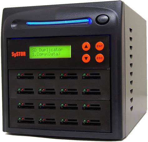 Systor 1 To 15 Multiple Sd Microsd Flash Memory Drive Card Duplicator Copier Sys15sd Amazon