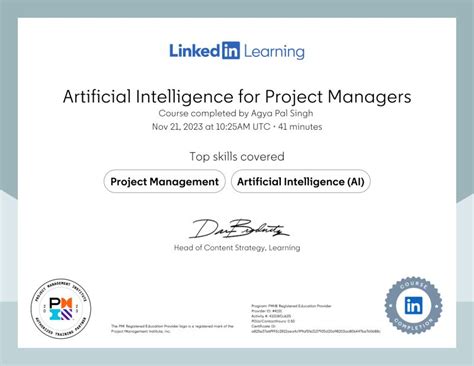 agya pal singh on linkedin certificate of completion
