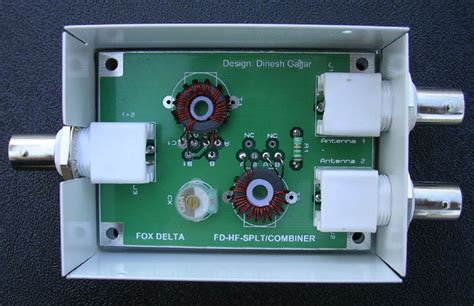 Hf Signal Combiner Splitter For 50 Or 75 Ohms Coax
