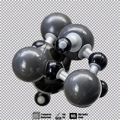 A Detailed Representation Of An Octane Molecule Showing The Chemical