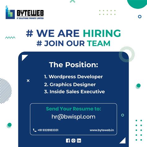 Rayees Aadil On Linkedin We Are Hiring
