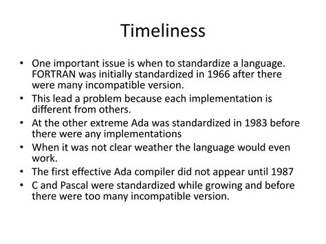 Ch1 language design issue | PPTX | Programming Languages | Computing