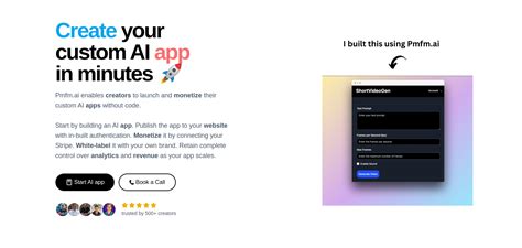 Create Custom Ai Chatbot Apps Without Coding Using Pmfm