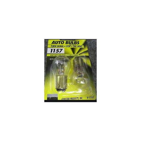 Victor 1157 Turn Stop And Tail Light Auto Bulb 12v 2 Pack